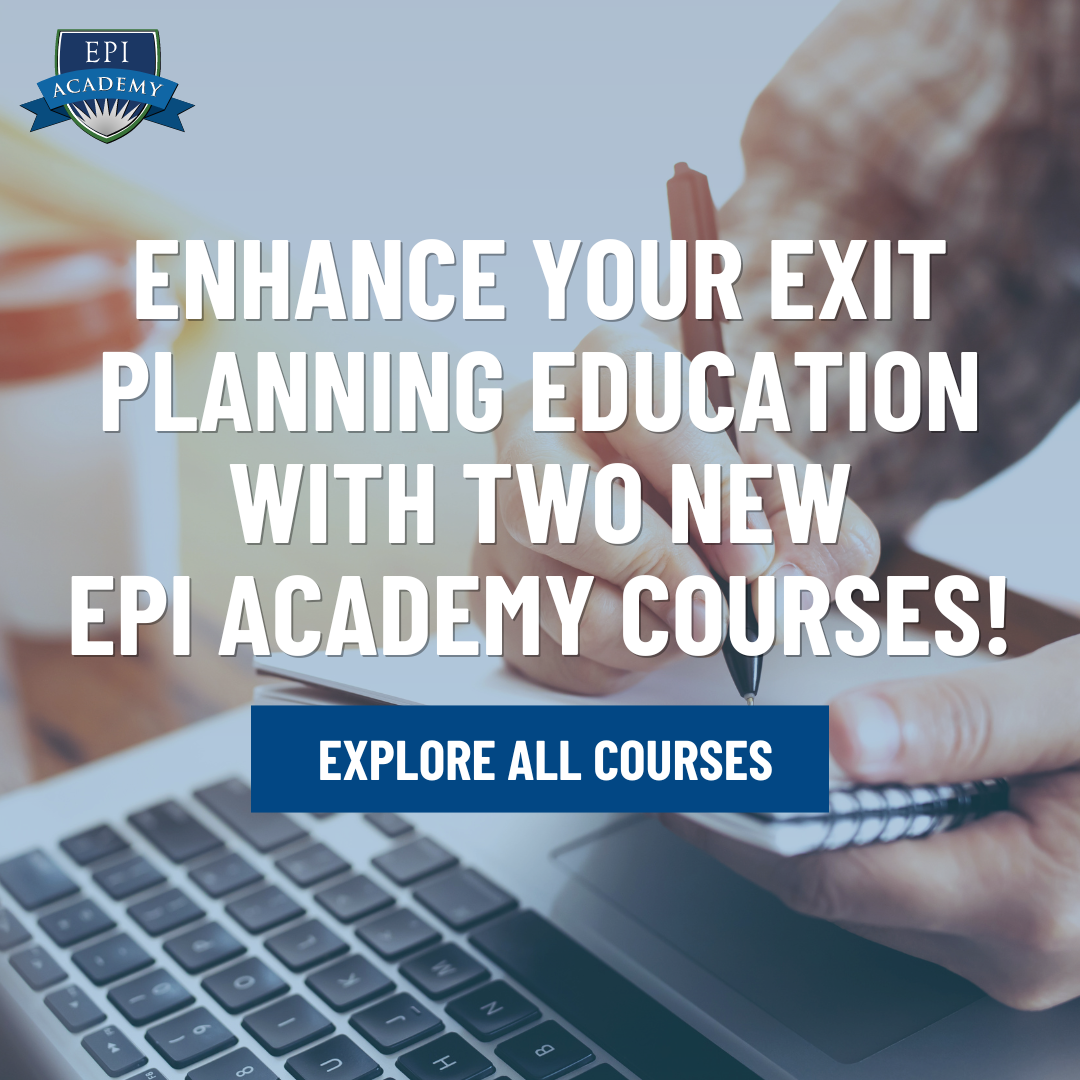 Top Exit Planning Credential Program: Certified Exit Planning Advisor Top Exit Planning Credential Program: Certified Exit Planning Advisor
